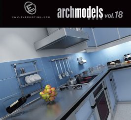 دانلود رایگان مجموعه Evermotion Archmodels Vol 18 - خط معمار
